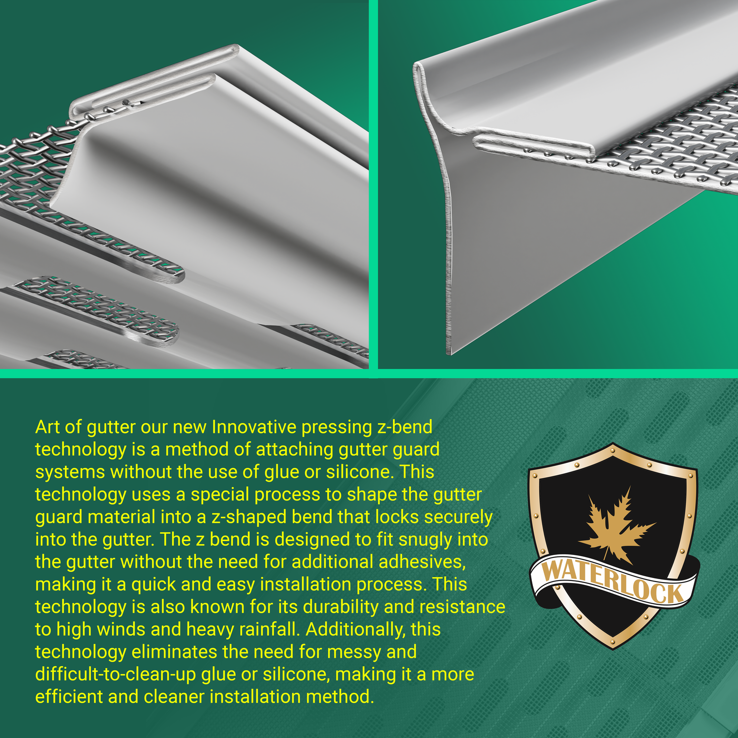 Waterlock Micro Mesh DIY Gutter Guards