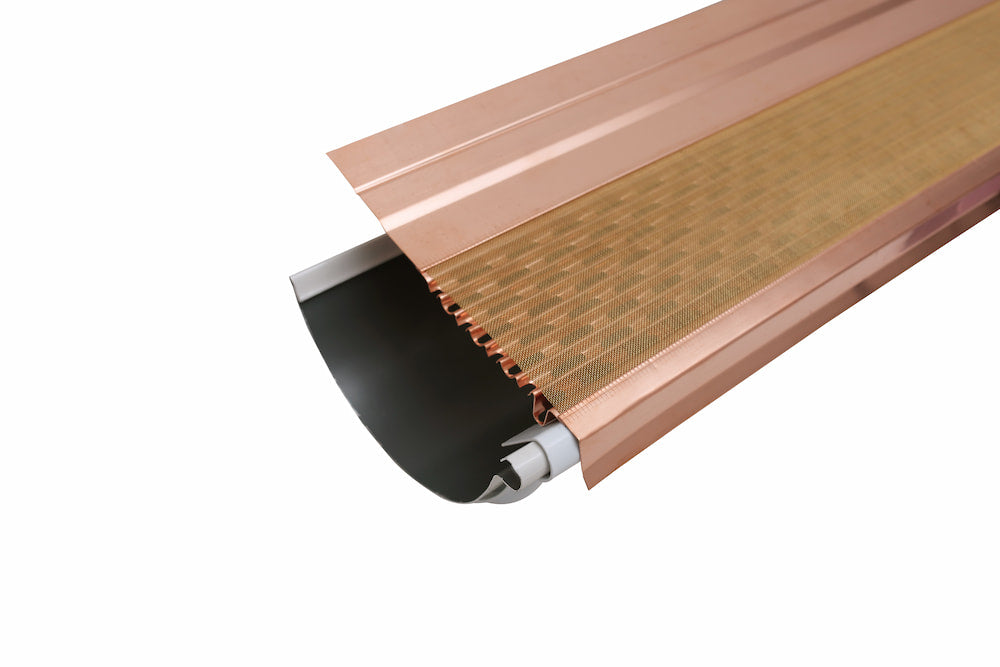 Half Round Flat Micromesh Copper Gutter Guards