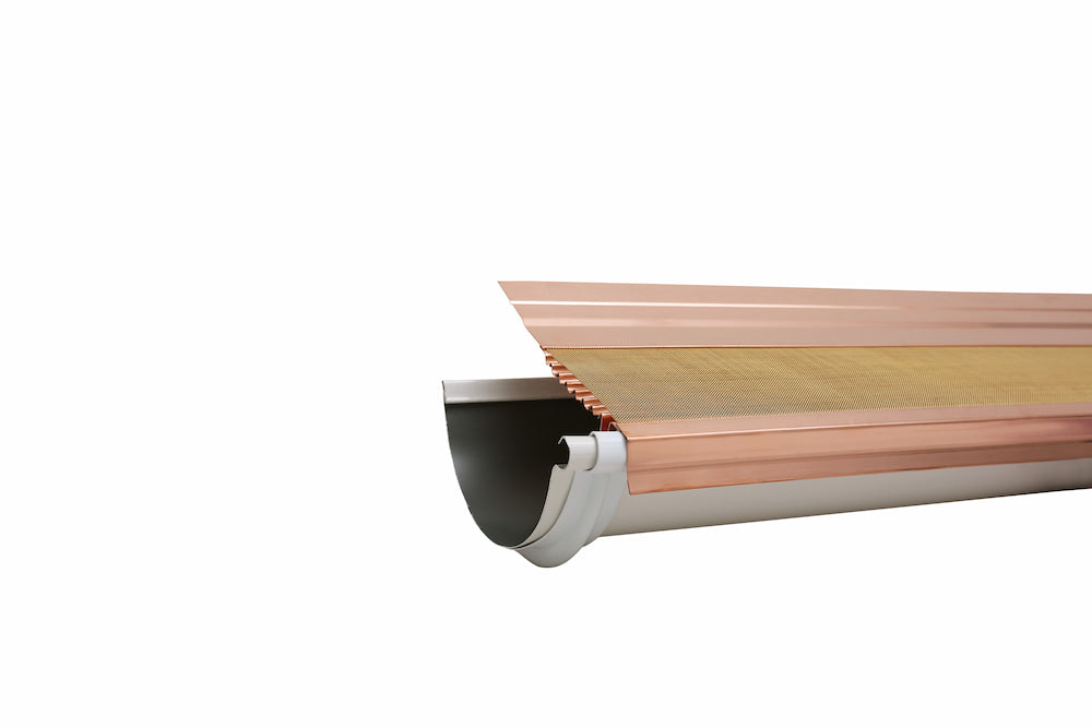 Half Round Flat Micromesh Copper Gutter Guards