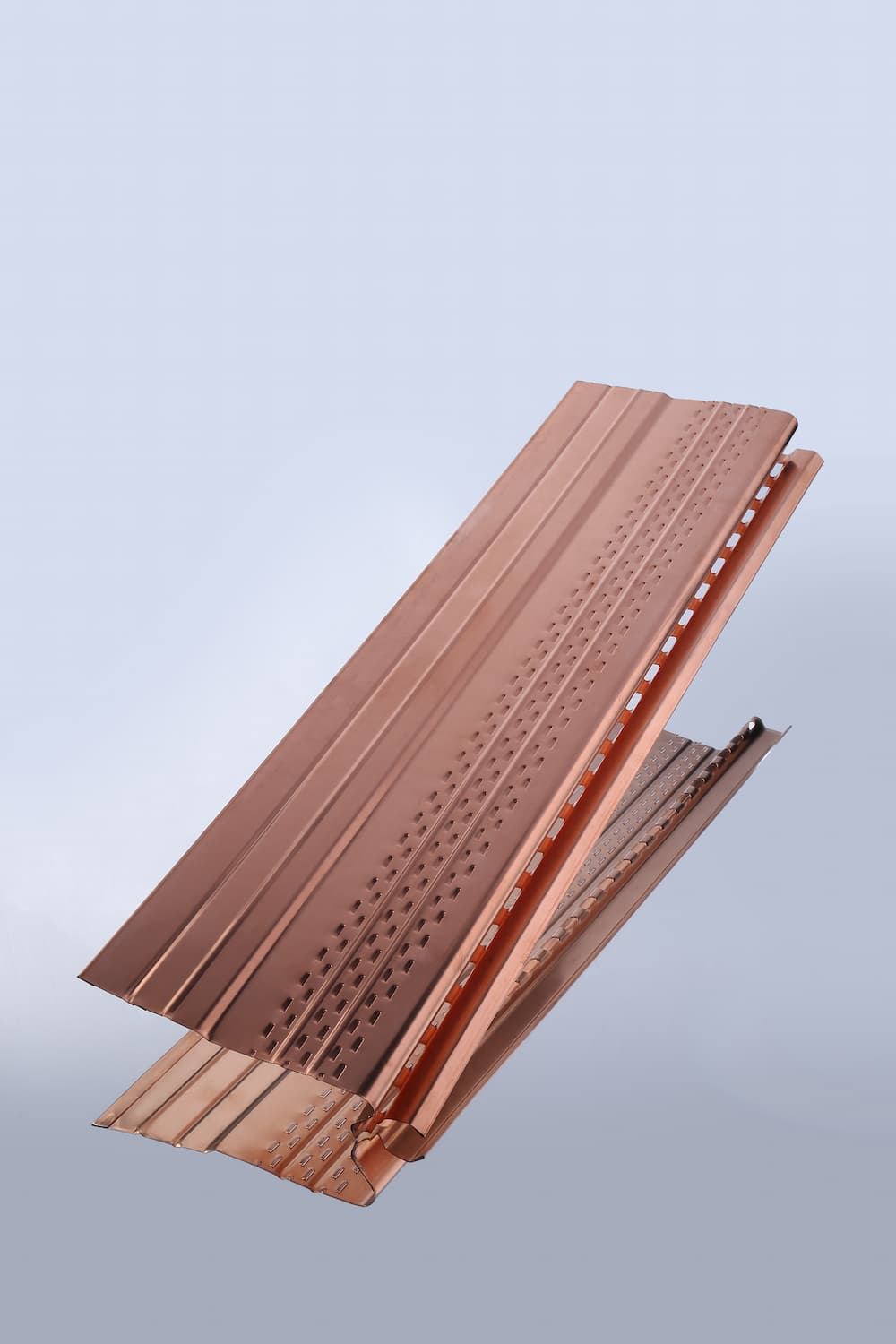 Half Round Waterlock Pro Gutter Guards – Copper | Art of Gutter